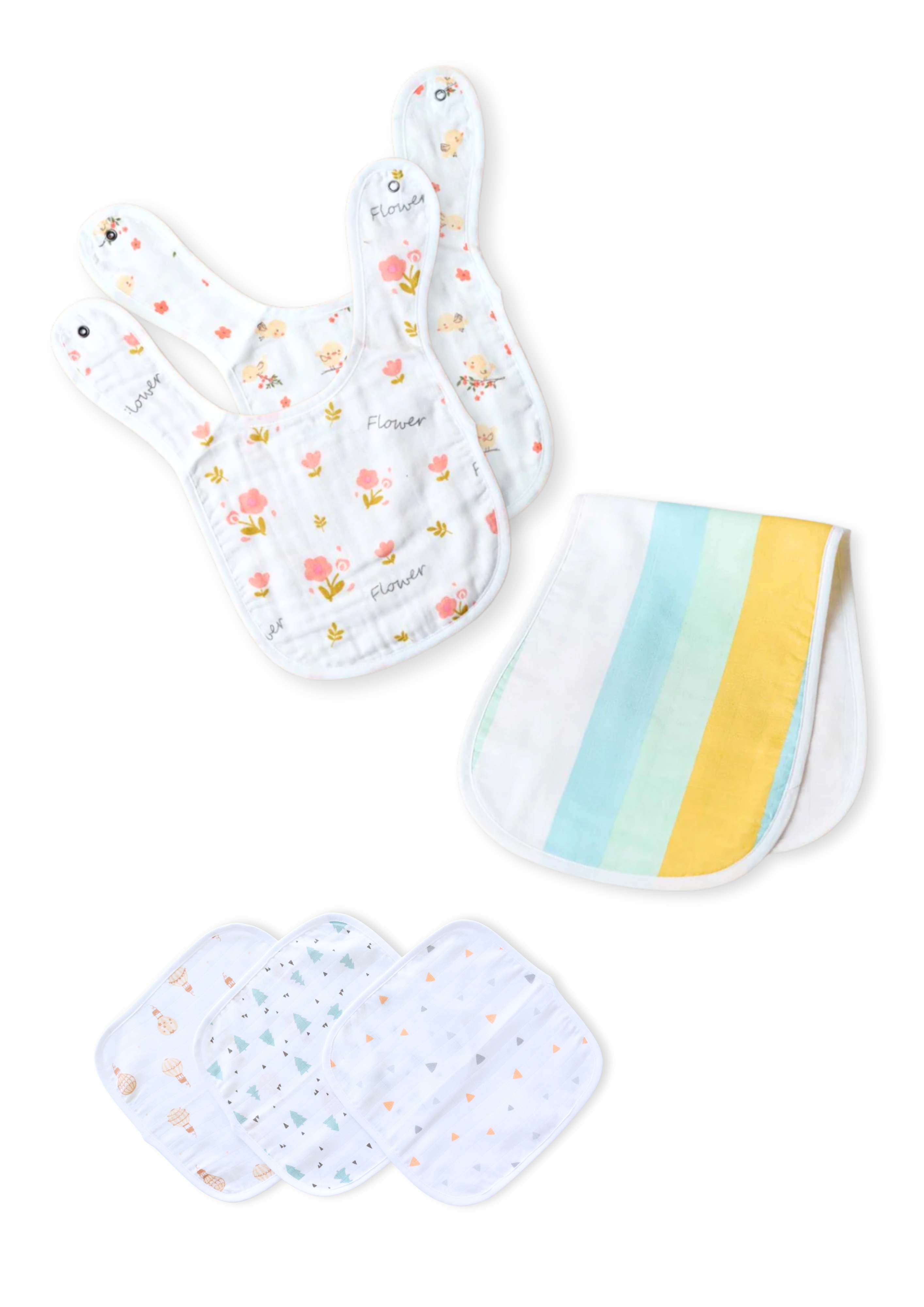 Bibs | Burp Clothes | Napkins - babee D