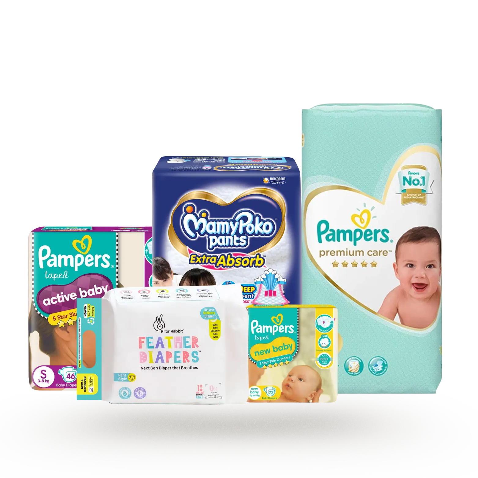 Disposable Diapers - babee D